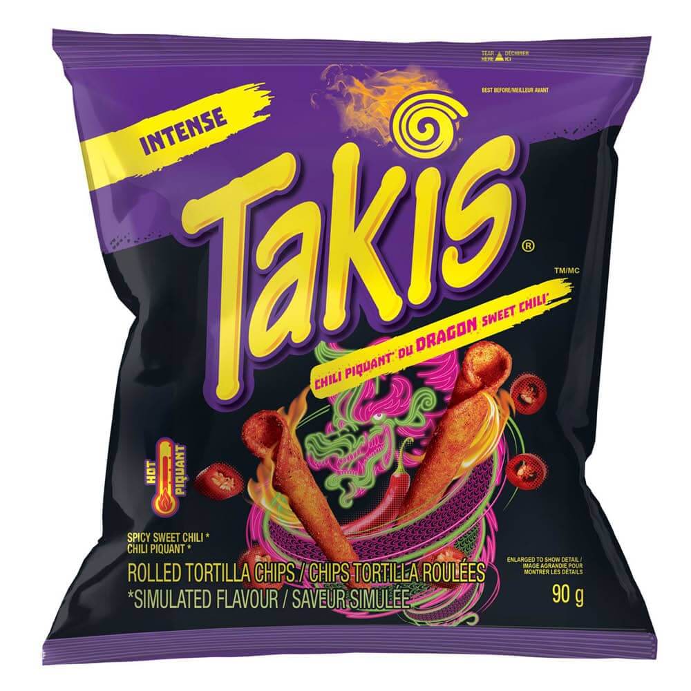 Takis Dragon Sweet Chili 92,3 g | Snacks | smile24 - immer geöffnet für ...