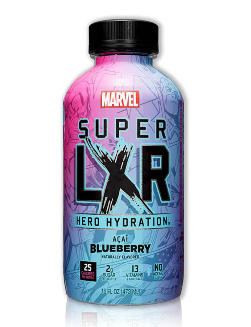 Marvel Super LXR Hero Hydration Drink Acai Blueberry 473 ml | Drinks ...