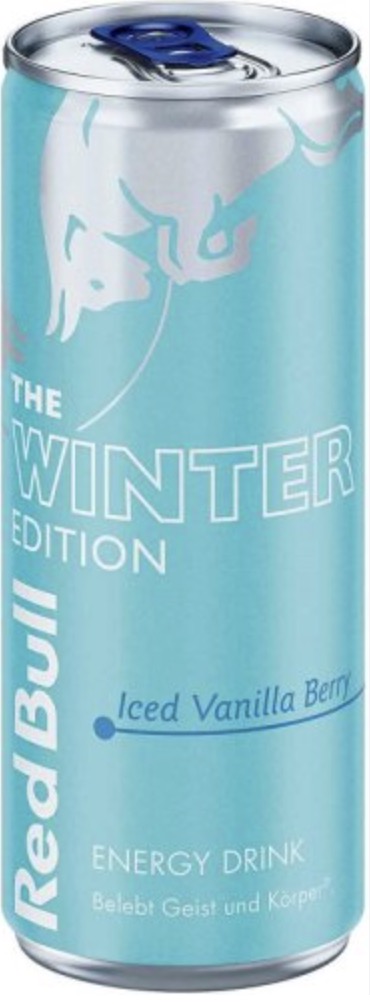 Red Bull The Winter Edition Iced Vanilla Berry (Iced Gummy Bear) 250 ml ...